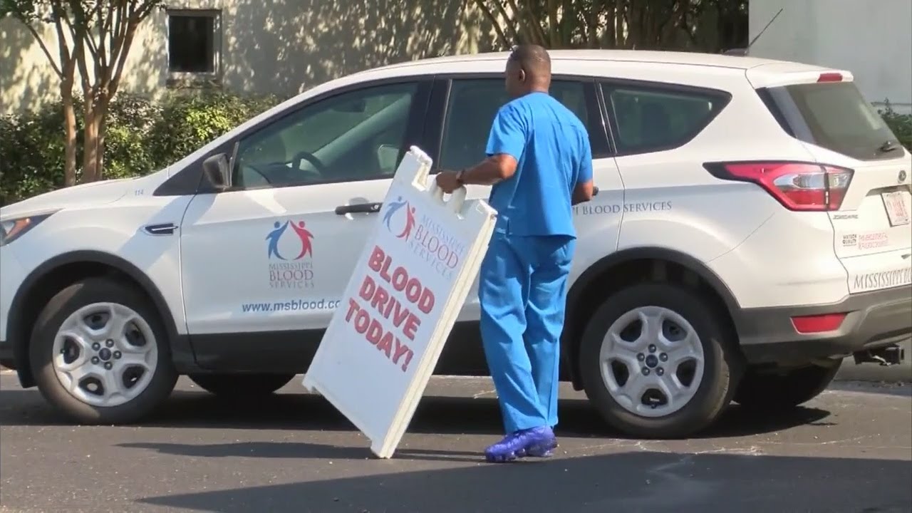 Upcoming Mississippi Blood Drives - YouTube