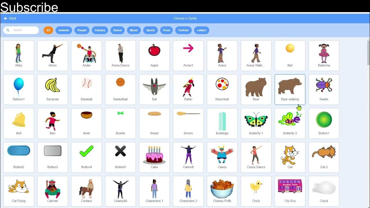 How to Make an Interactive Scene on Scratch! (For Beginners) - YouTube