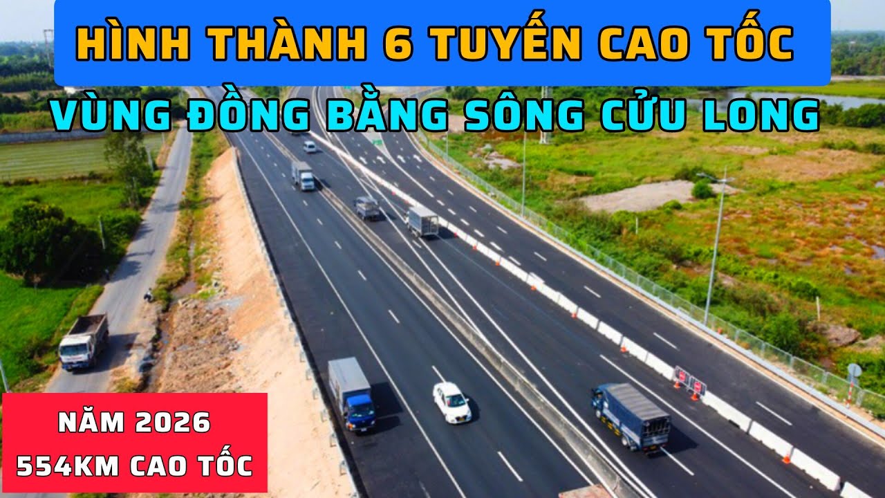 2 TỈNH Ở ĐỒNG BẰNG SÔNG CỬU LONG VẪN CHƯA CÓ ĐƯỜNG CAO TỐC ĐI QUA - YouTube