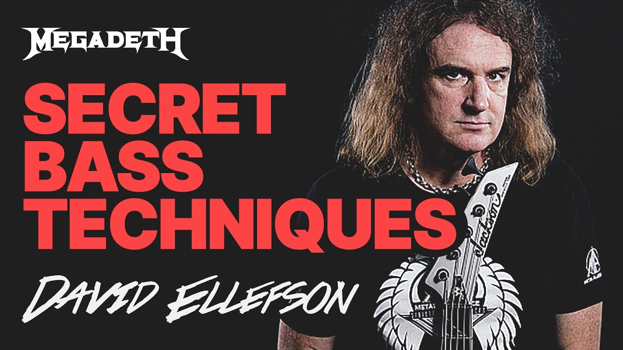 Bass Technique Secrets w/Megadeth’s David Ellefson - YouTube