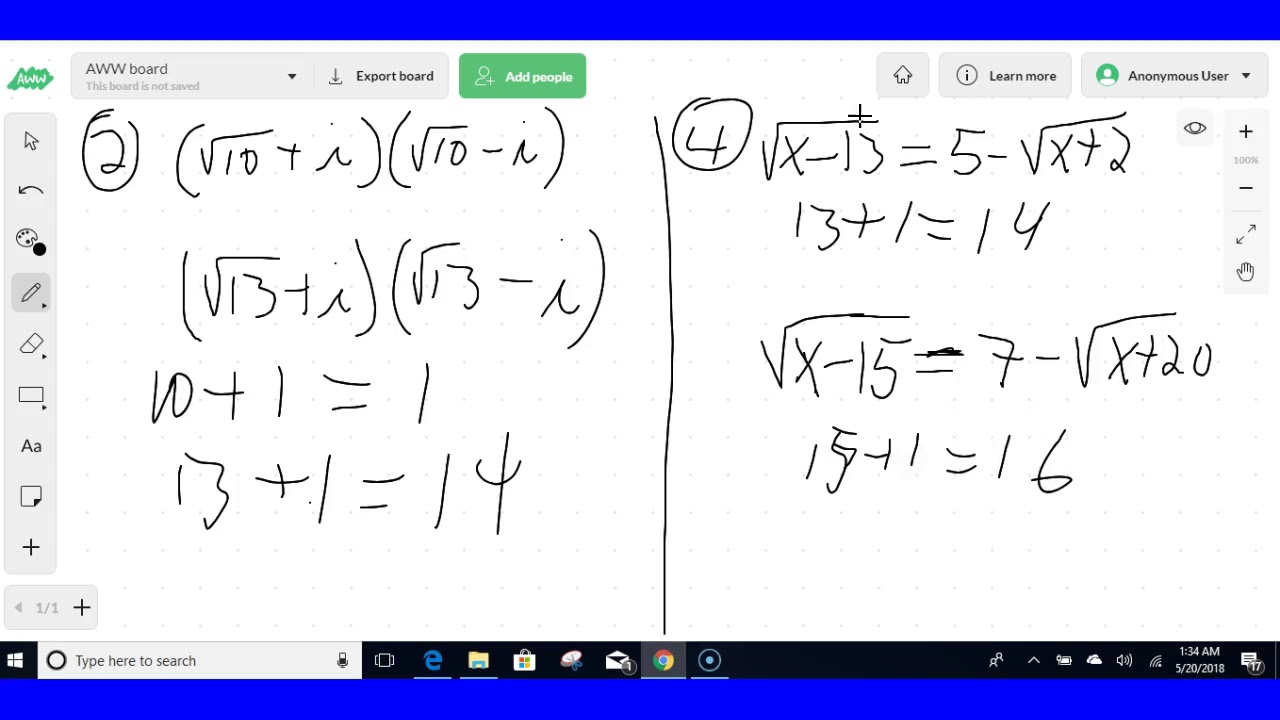 College Algebra: Practice Test 1 - YouTube