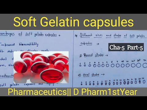 Soft Gelatin capsules || Definition || Production || different sizes ...