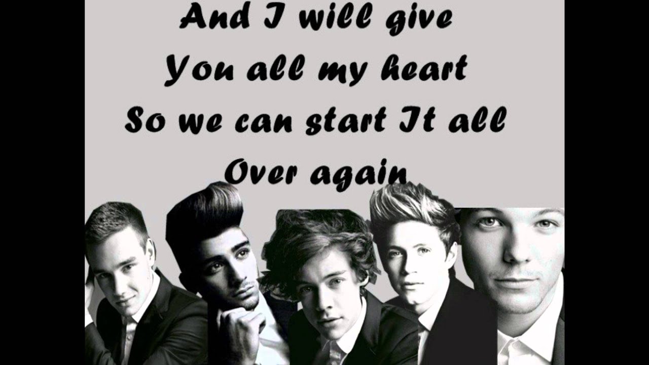 Over Again - 1D - YouTube