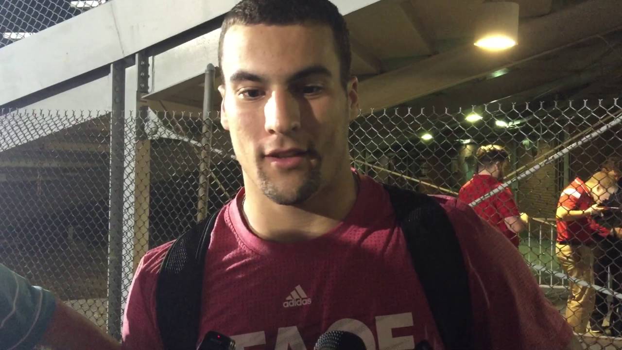 HOL HD: Josh Banderas talks win over Northwestern - YouTube