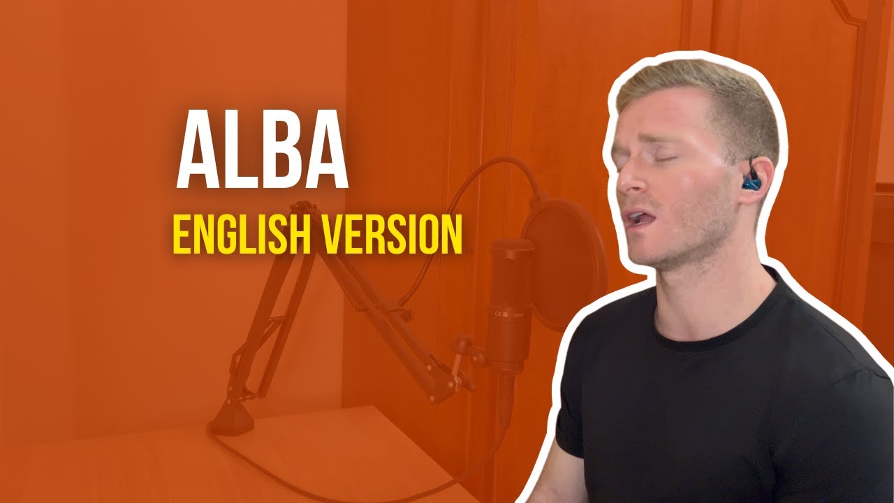 Alba ENGLISH VERSION - Ultimo (Andrea Maglianella cover) - YouTube