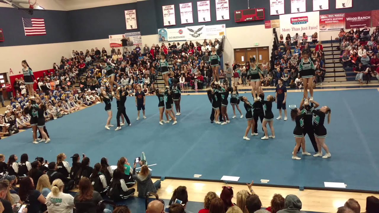CSHS Varsity Cheer USA Competition Yorba Linda HS - YouTube