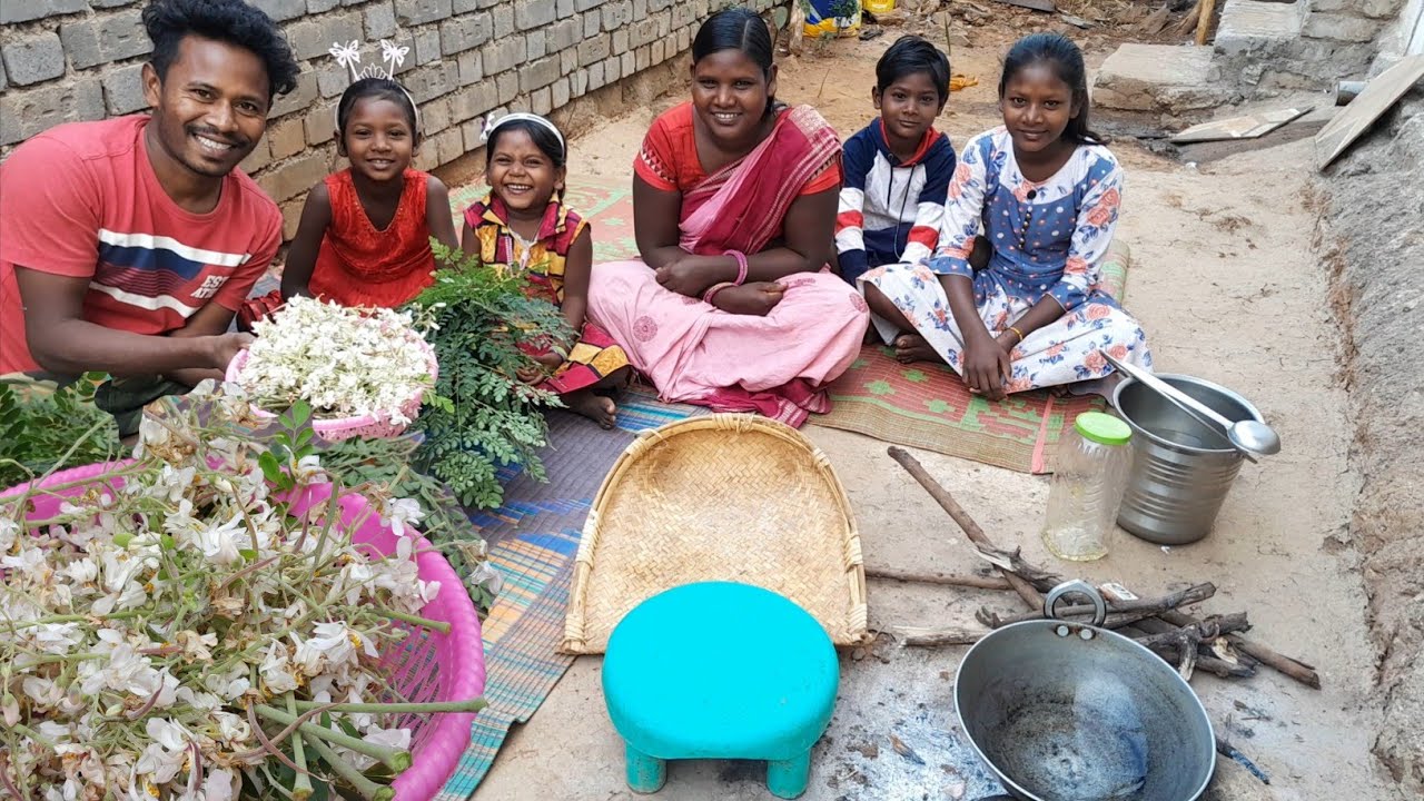 cooking and eating Munga Flowers | new Flowers recipe|Eating Flowers ...
