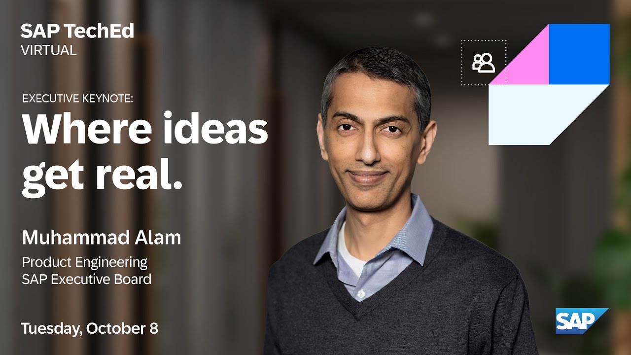 SAP TechEd in 2024 Keynote - Where ideas get real - YouTube