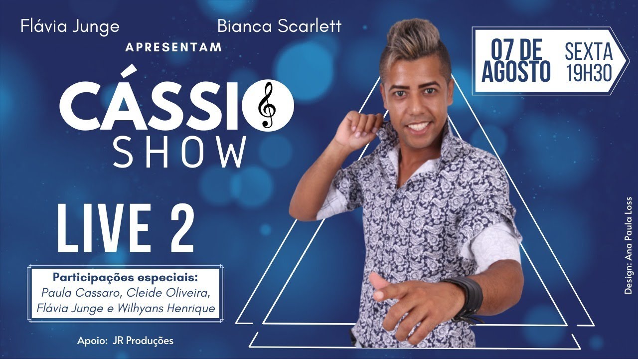 CÁSSIO SHOW • 2020 • 2ª Live Show (Original com Falas) - YouTube