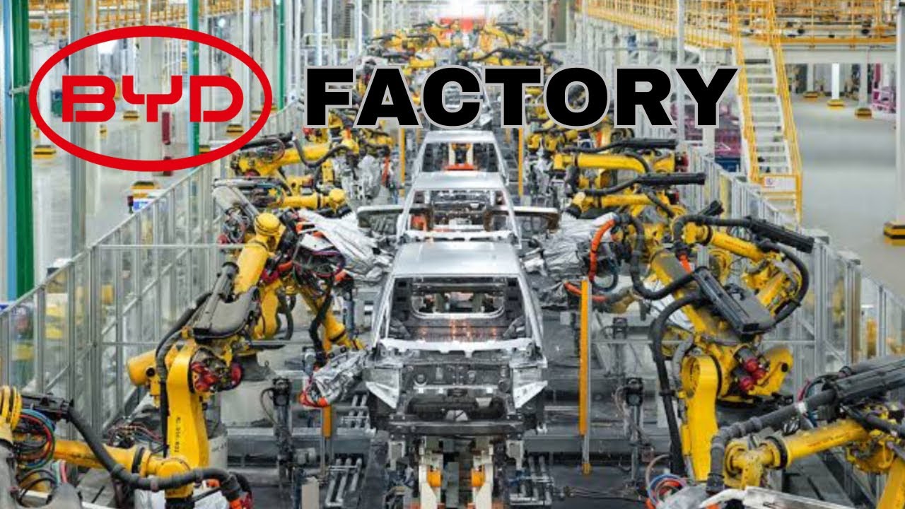 BYD ELECTRIC CAR PRODUCTION FACTORY - Byd Sealion 7 Production Line ...