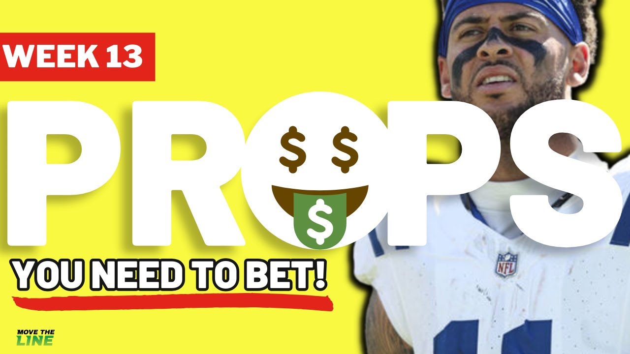 Expert NFL Week 13 2023 Player PROP BETS | Top Picks, Predictions ...