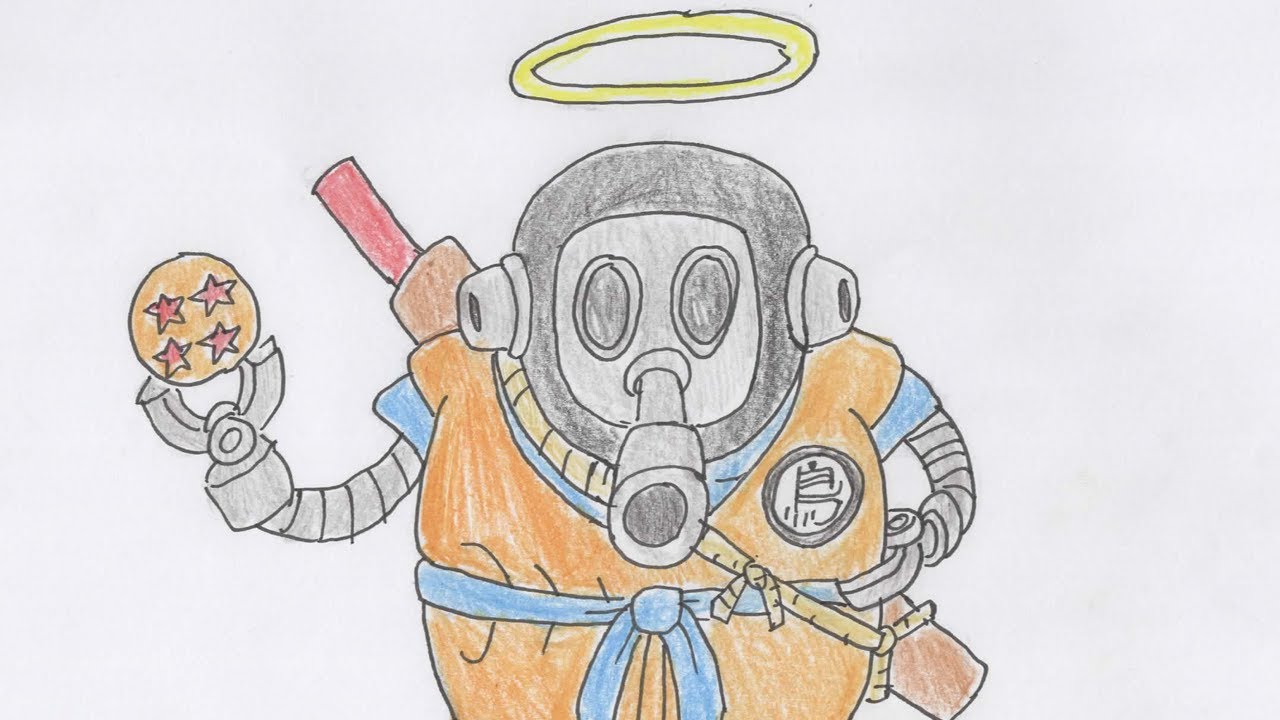 Drawing Tori-Bot | Akira Toriyama tribute - YouTube