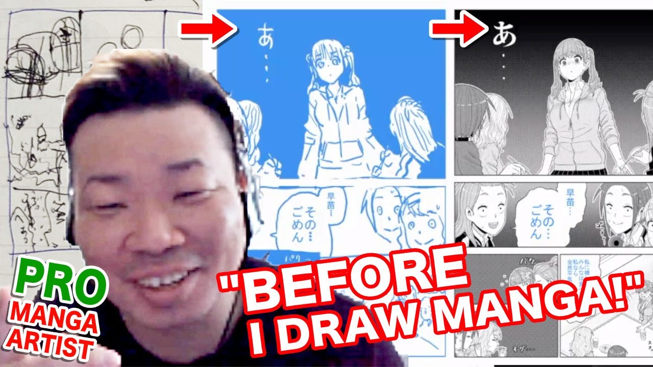 Real Mangaka’s Rough Draft｜Pro Manga “Name” - YouTube