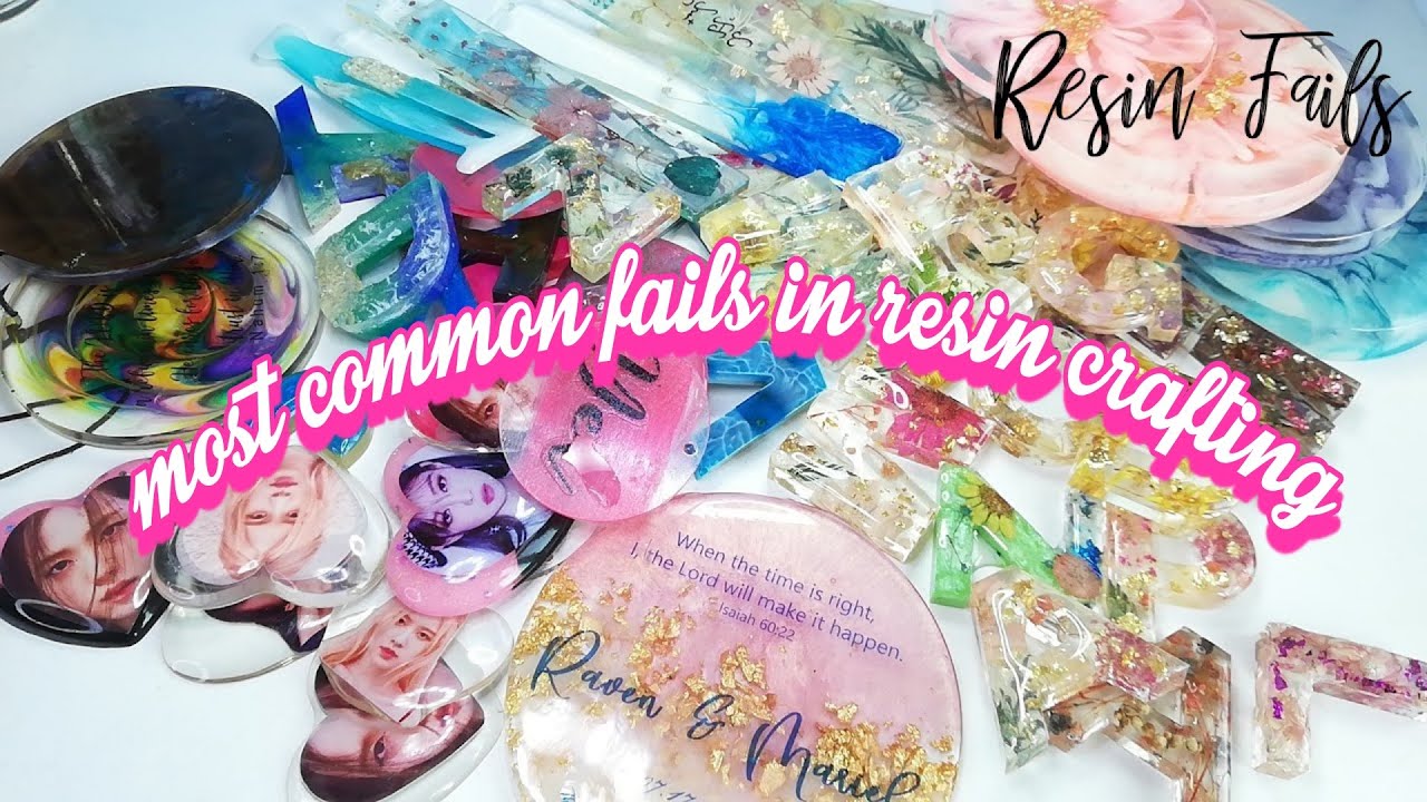 Most Common Mistakes in Resin Crafting My FAILED Resin Projects RESIN ...