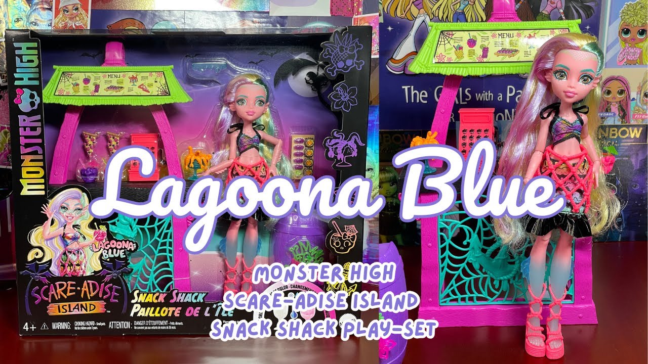 Lagoona Blue Scare-adise Island Shack Set - YouTube