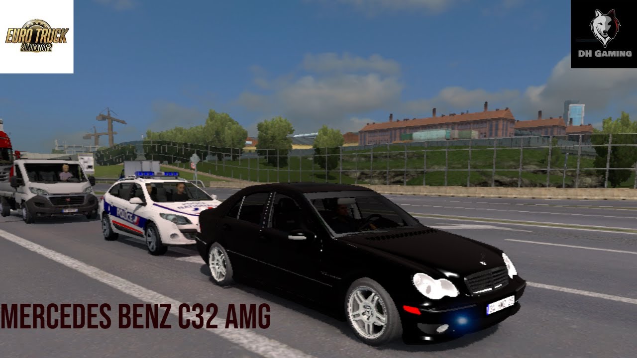 Mercedes Benz C32 AMG CAR | EURO TRUCK SIMULATOR 2 | CAR MODS ...