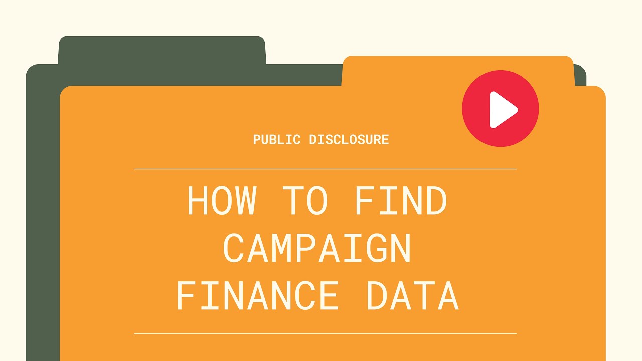 Public Disclosure: How to find reports - YouTube