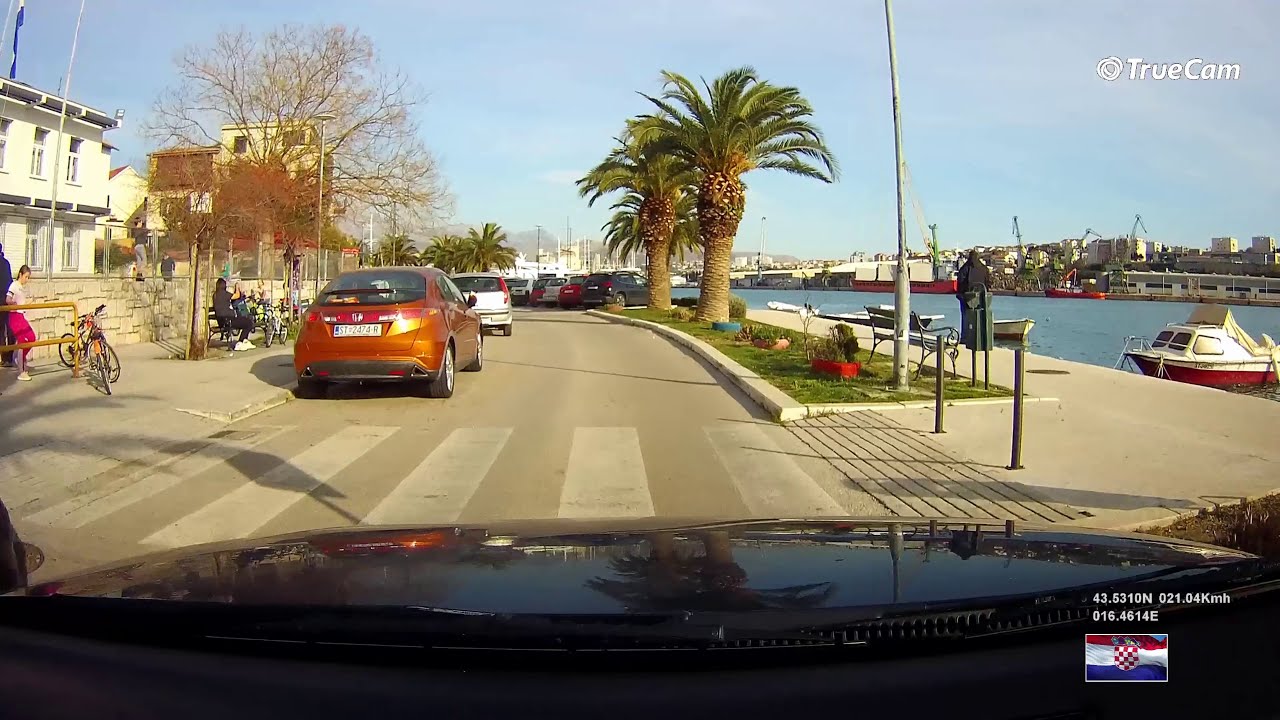Driving through Vranjic ( Split-Dalmatian county ) Croatia 🇭🇷 - YouTube