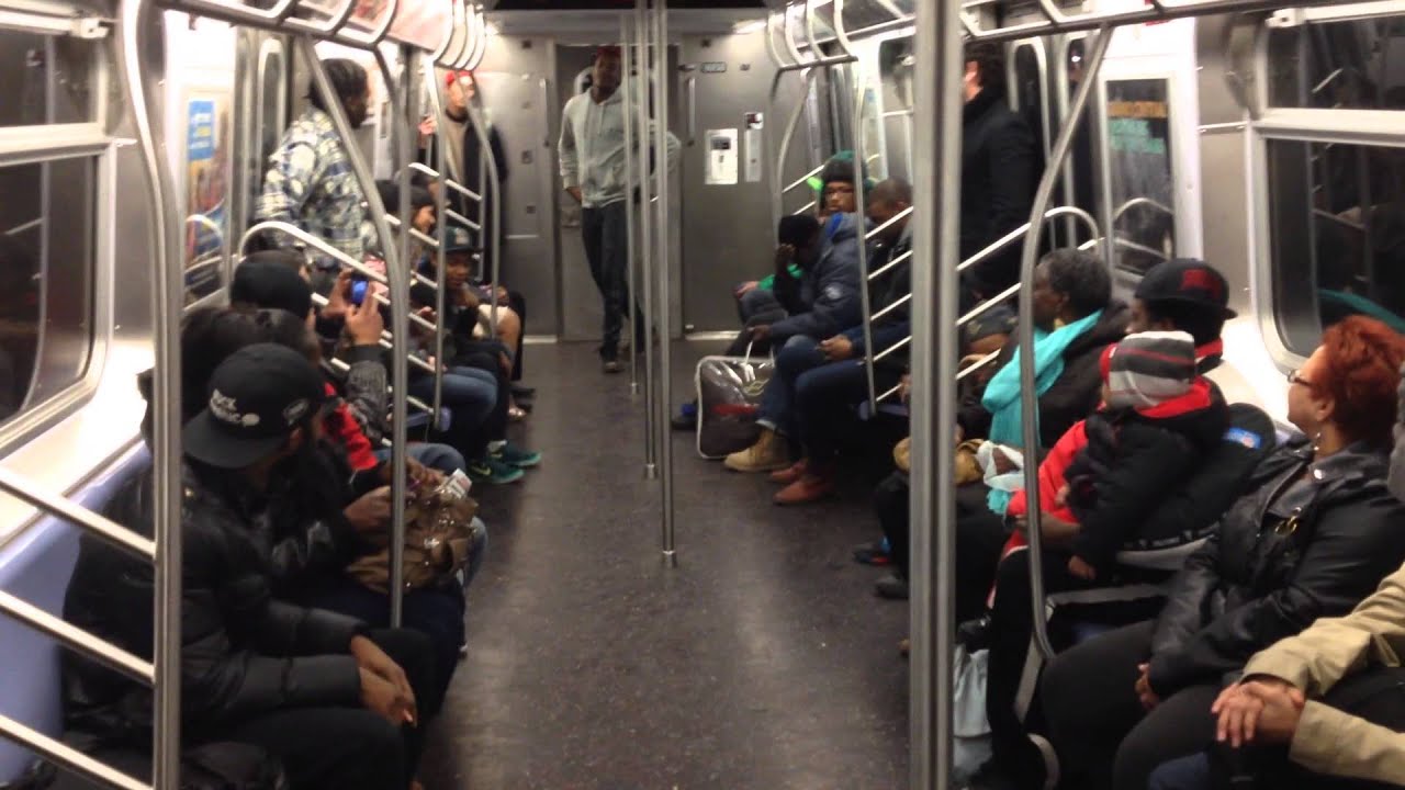 Showtime On The J Train 12/28/13 - YouTube