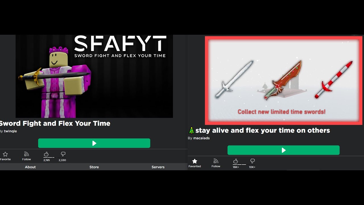 Which is the better Stay alive and flex your time game? - YouTube