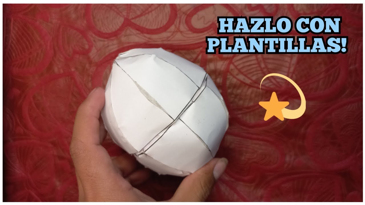 como hacer una esfera de papel - YouTube