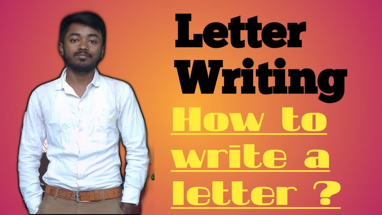 How to write a letter ? Writing Skill , Letter Writing , Formal and ...