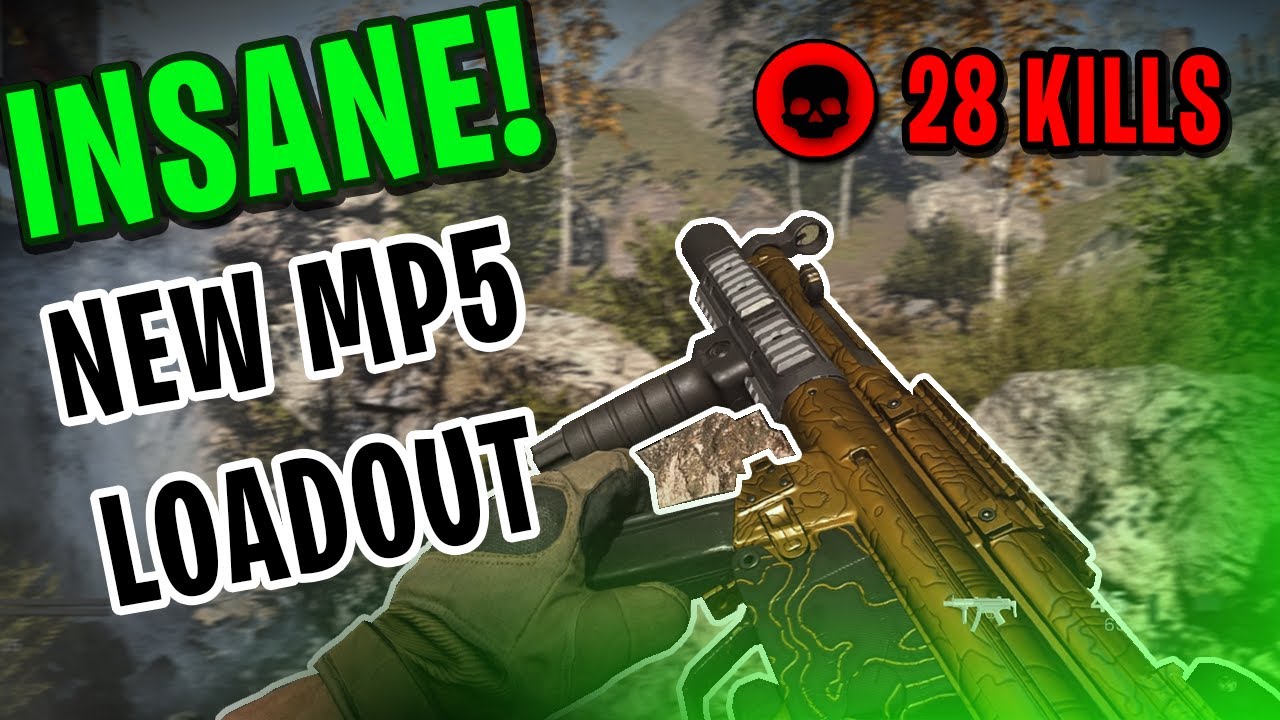 *NEW* The best MP5 LOADOUT all pros are using in CoD WARZONE - YouTube