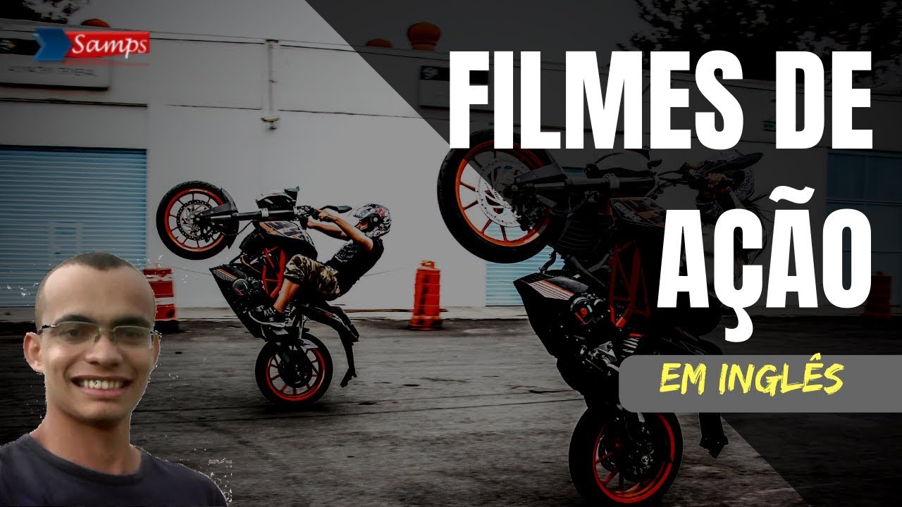 Filmes de Ação em Inglês! - Professor Samps - YouTube