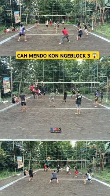 Suruh block 3 😱 #volleyball #volitarkam #volley - YouTube