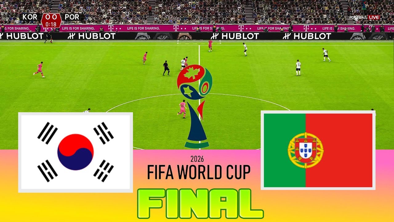 SOUTH KOREA vs PORTUGAL - Final FIFA World Cup 2026 | Full Match All ...