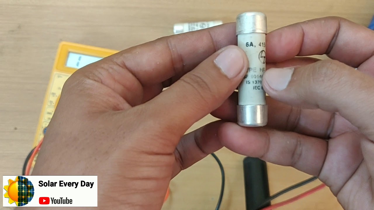 AC FUSE Testing with multimeter & Clampmeter - YouTube