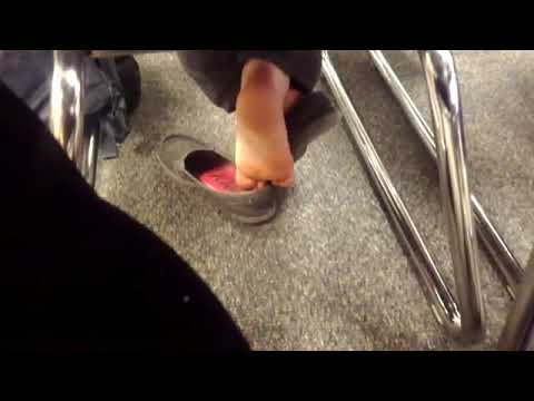 Candid Shoeplay in Moccasins (Not My Work)