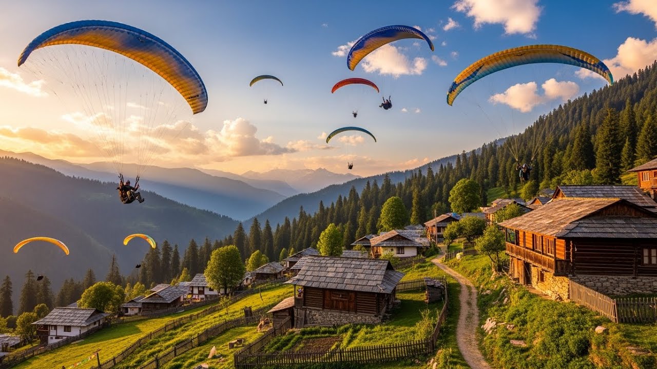 Life in Bir Billing - Paragliding capital of India | Peaceful village ...