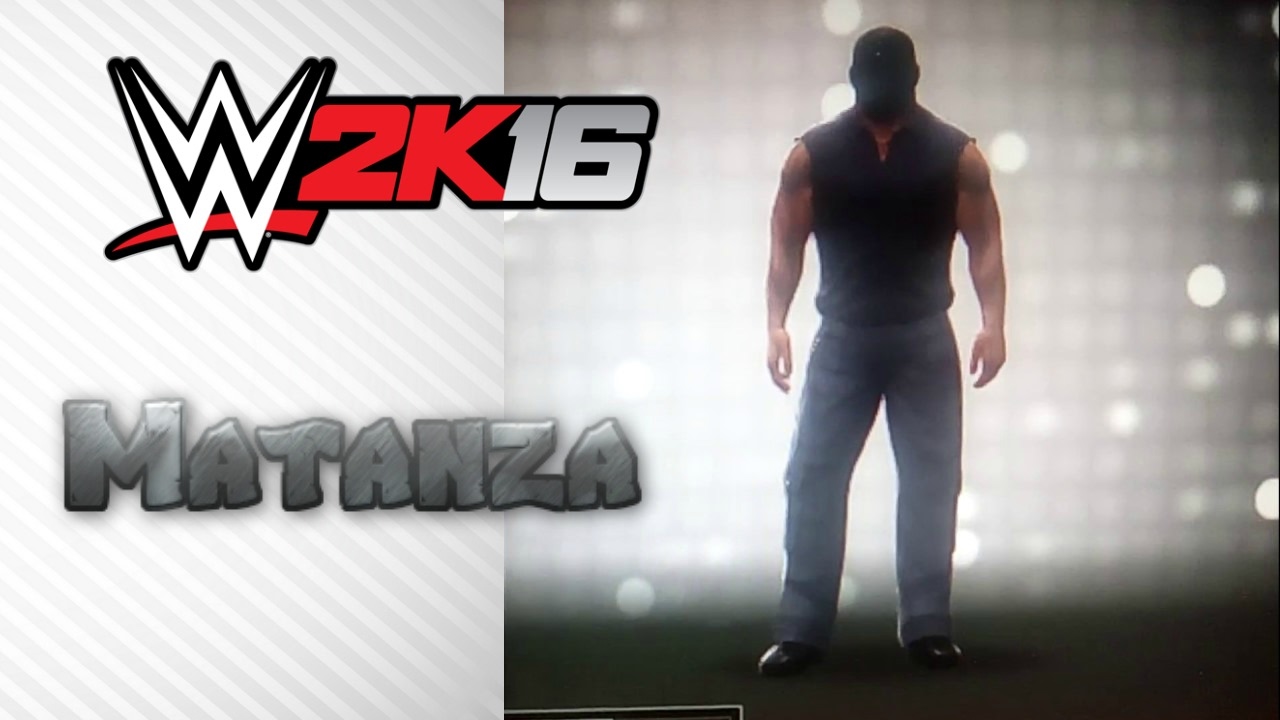 WWE 2k16 xbox 360/ps3 Matanza caw - YouTube