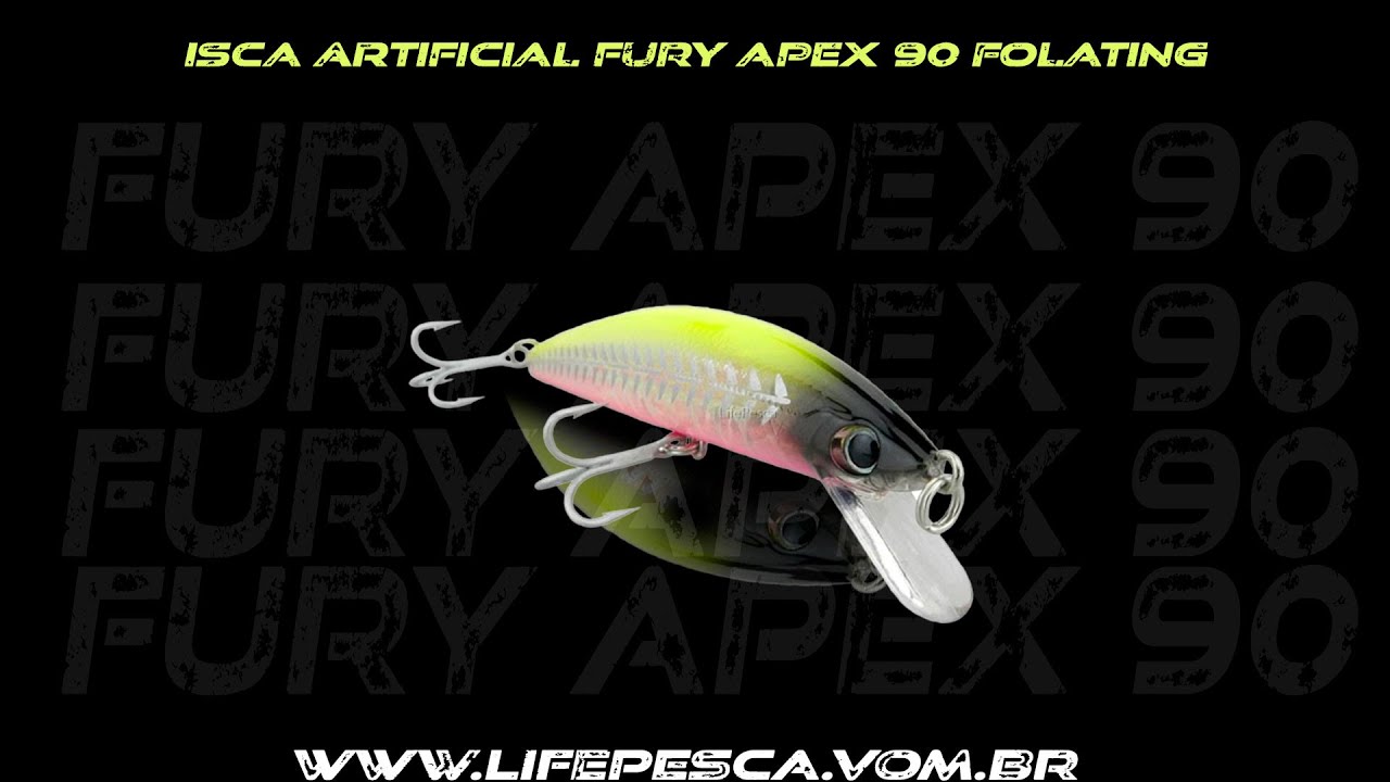 ISCA ARTIFICIAL FURY APEX 90 FOLATING - YouTube