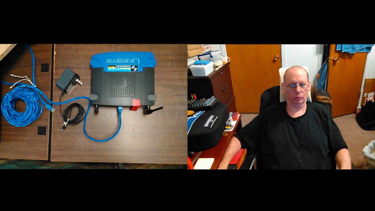 Linux Linksys WRT54G V8 Router Installing DD-WRT Firmware using ...