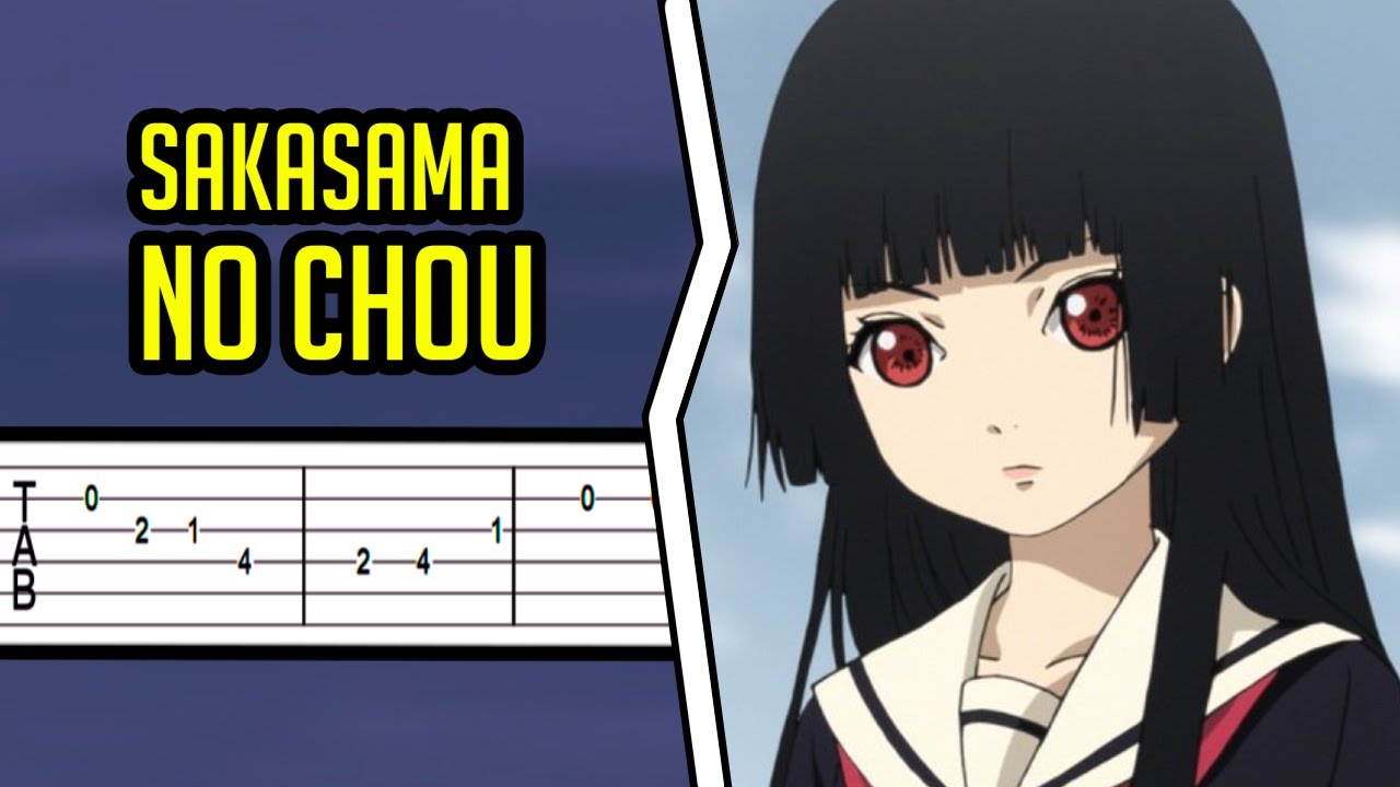 Jigoku Shoujo - Sakasama no Chou (Opening 1)【𝗧𝗔𝗕】| GUITAR TUTORIAL ...