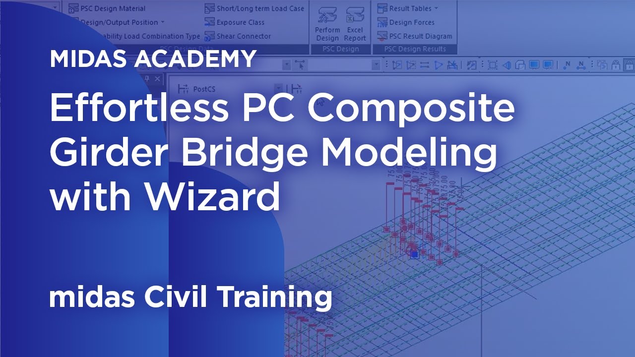 Effortless Prestress Concrete Composite Girder Bridge Modeling with ...