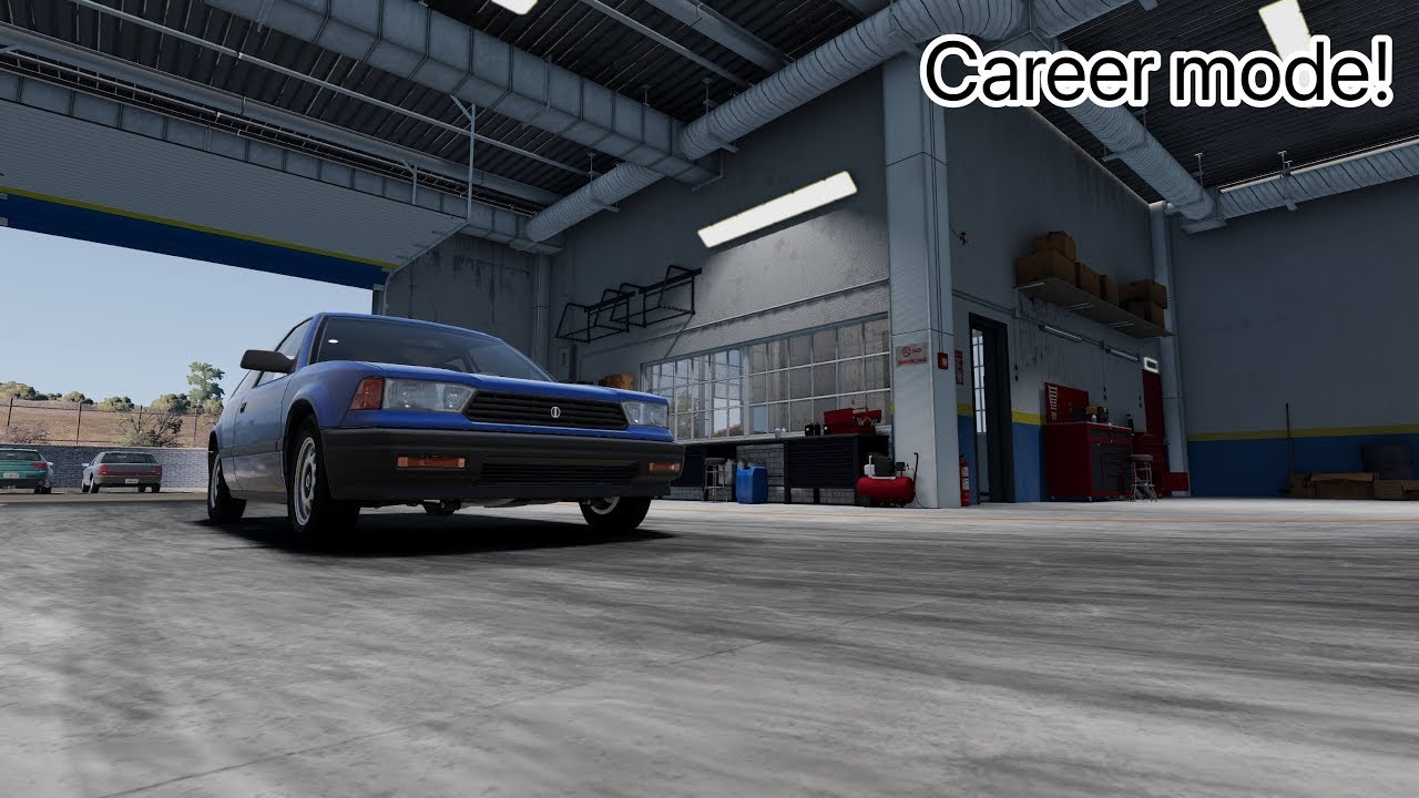 BeamNG drive career mod - YouTube