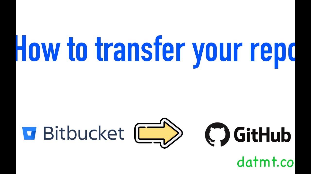 How To Import Repository From BitBucket To Github Preserve Commit History - YouTube