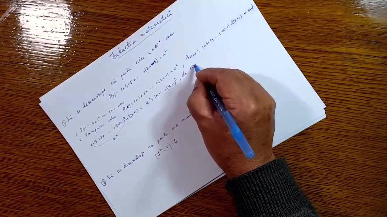 Inductia Matematica - Matematica Clasa a 9-a 090104 - YouTube