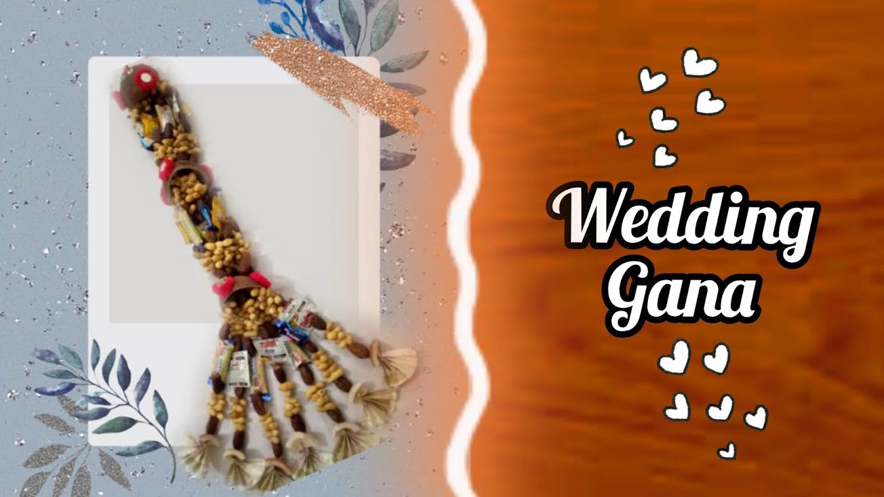 How To Make Wedding Gana|Dry Fruit Gana| Multy Talent Tips| - YouTube
