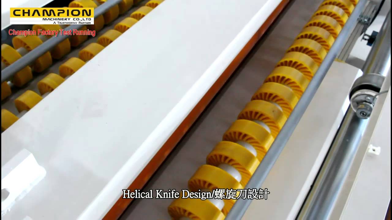 Corrugator Line Manufacturing - NC Cutter - YouTube