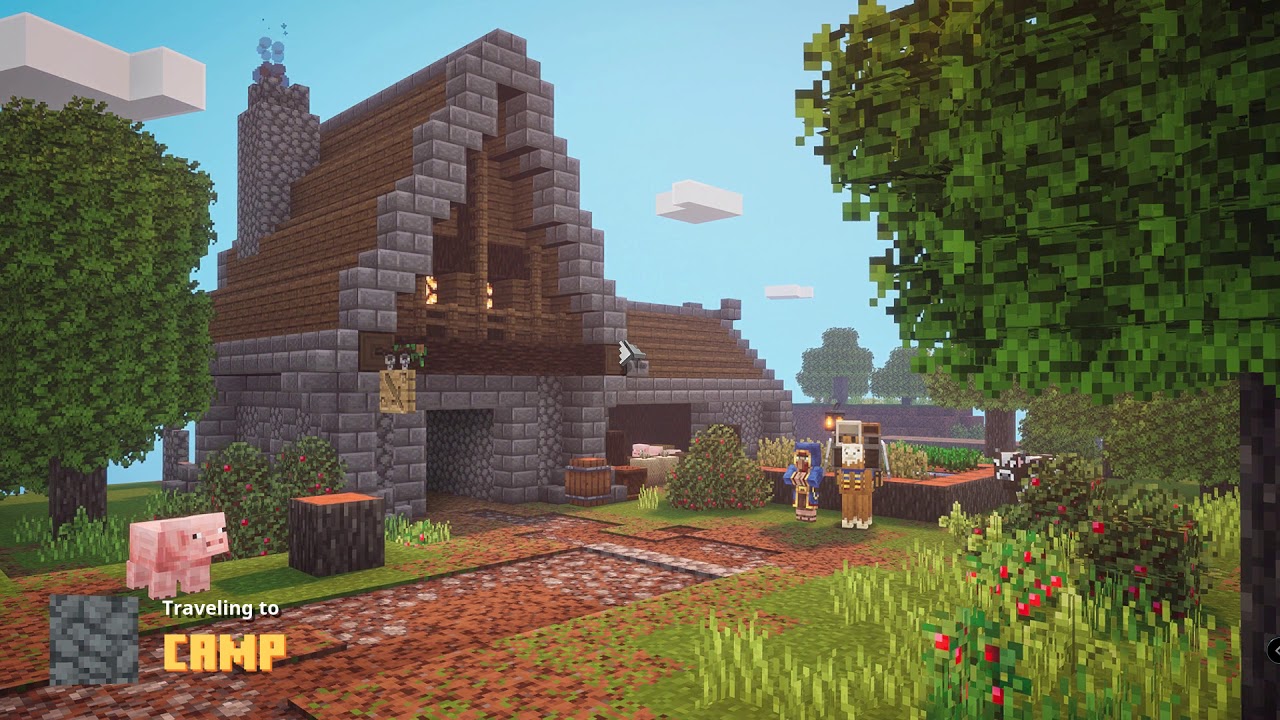 Minecraft Dungeons Part - 1 Saving Some Villagers Minecraft Style ...