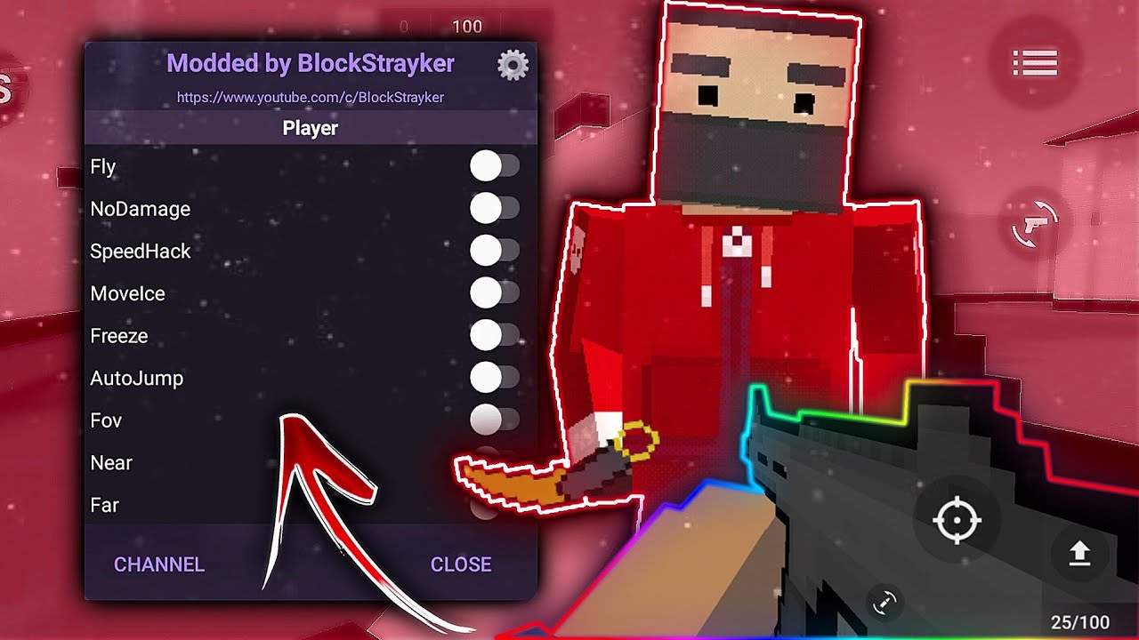😱Block strike NOVO apk mod menu 2021😍|como baixar BLOCK STRIKE android ...