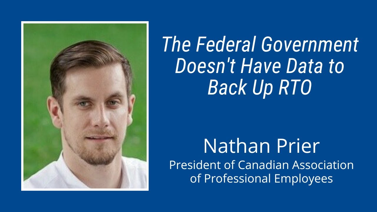 #262: The Federal Government Doesn't Have Data to Back Up RTO: Nathan ...