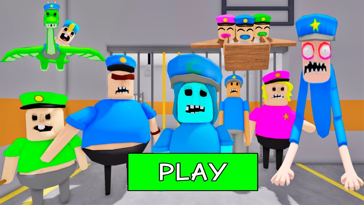 POLICE FAMILY ESCAPE! SCARY OBBY ROBLOX #roblox #obby - YouTube