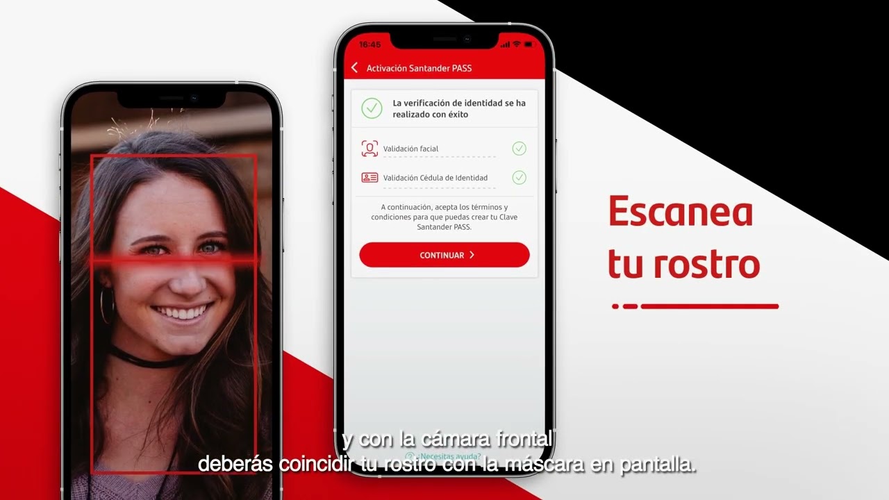 ¿Cómo descargar y activar la App Santander PASS? - YouTube