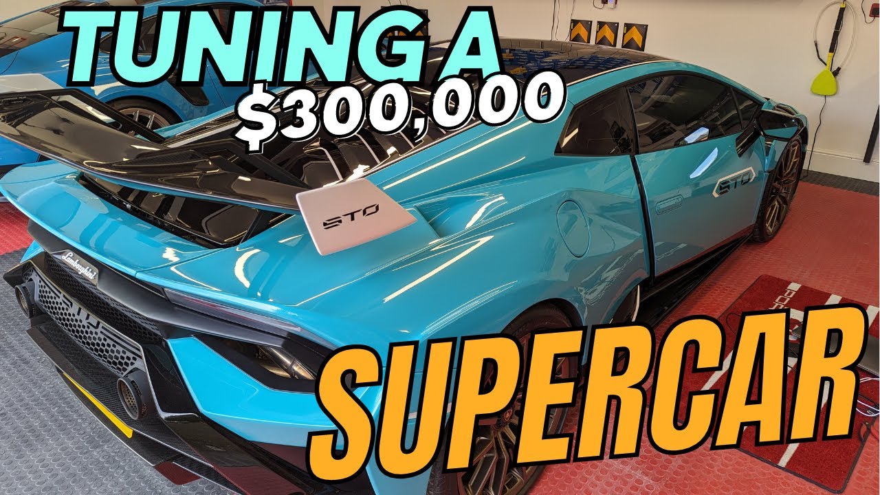 Lamborghini Huracán STO tuning session and RTA evaluation - YouTube