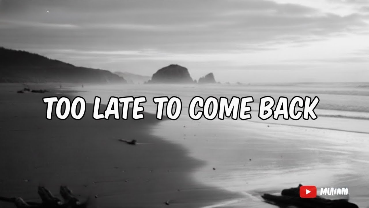Too late to come back (official video lyrics) - YouTube